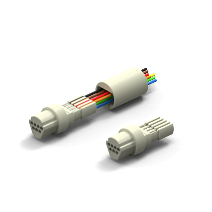 In Line Field Attachable Plastic Shell Nano Circular Connectors ...